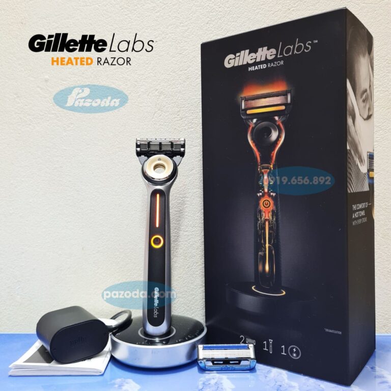 Dao cạo râu 5 lưỡi Gillette Labs Heated Razor (tay cầm nhiệt)