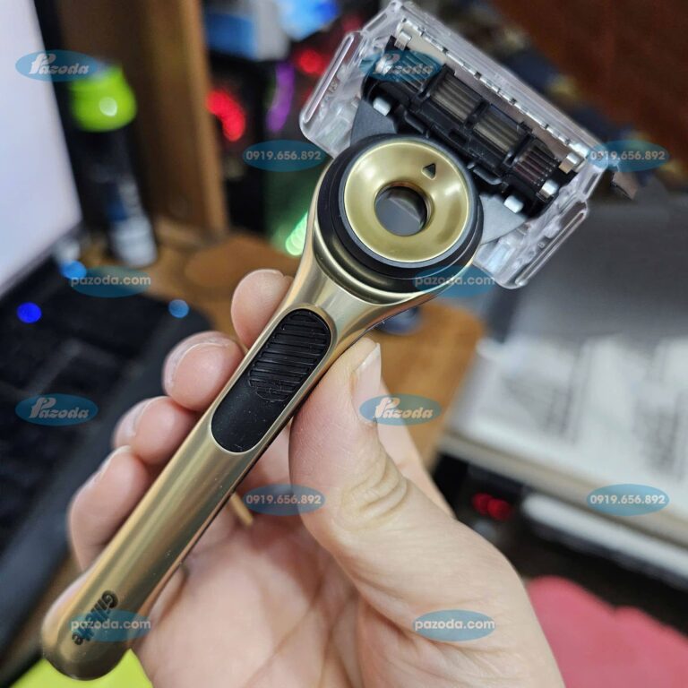Dao cạo râu Gillette Labs Gold (1 tay cầm, 1 đầu cạo, 1 đế cắm)